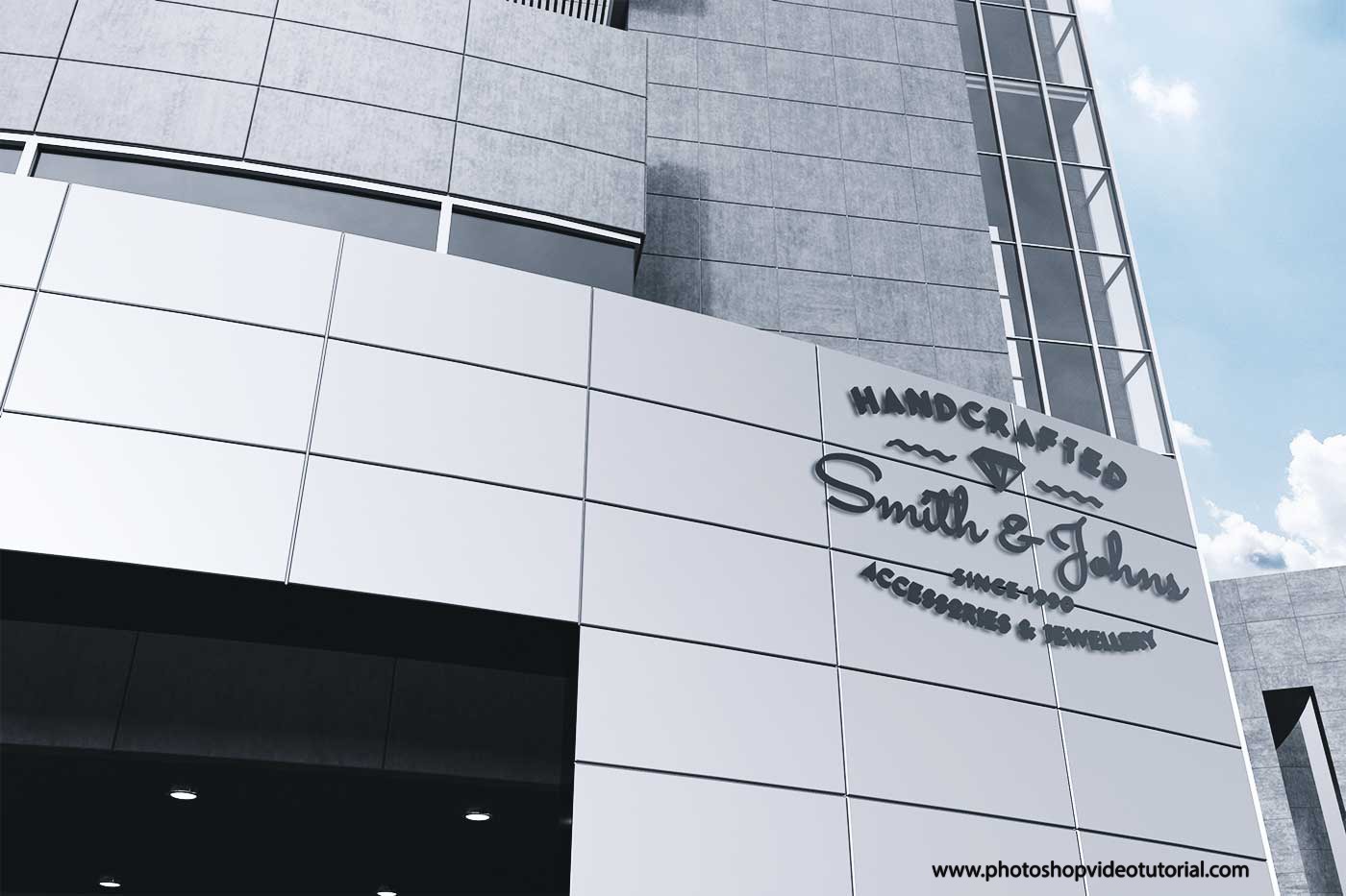 Creative 3D Logo Mockup Designs