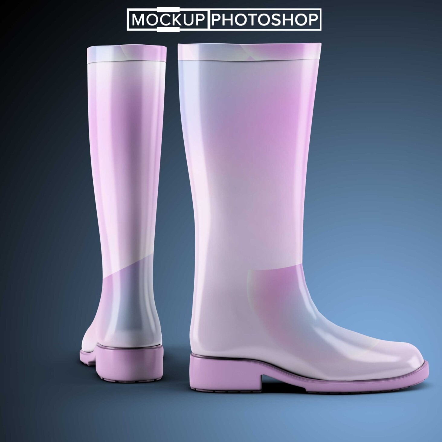 Vibrant Boots Mockup For Designers