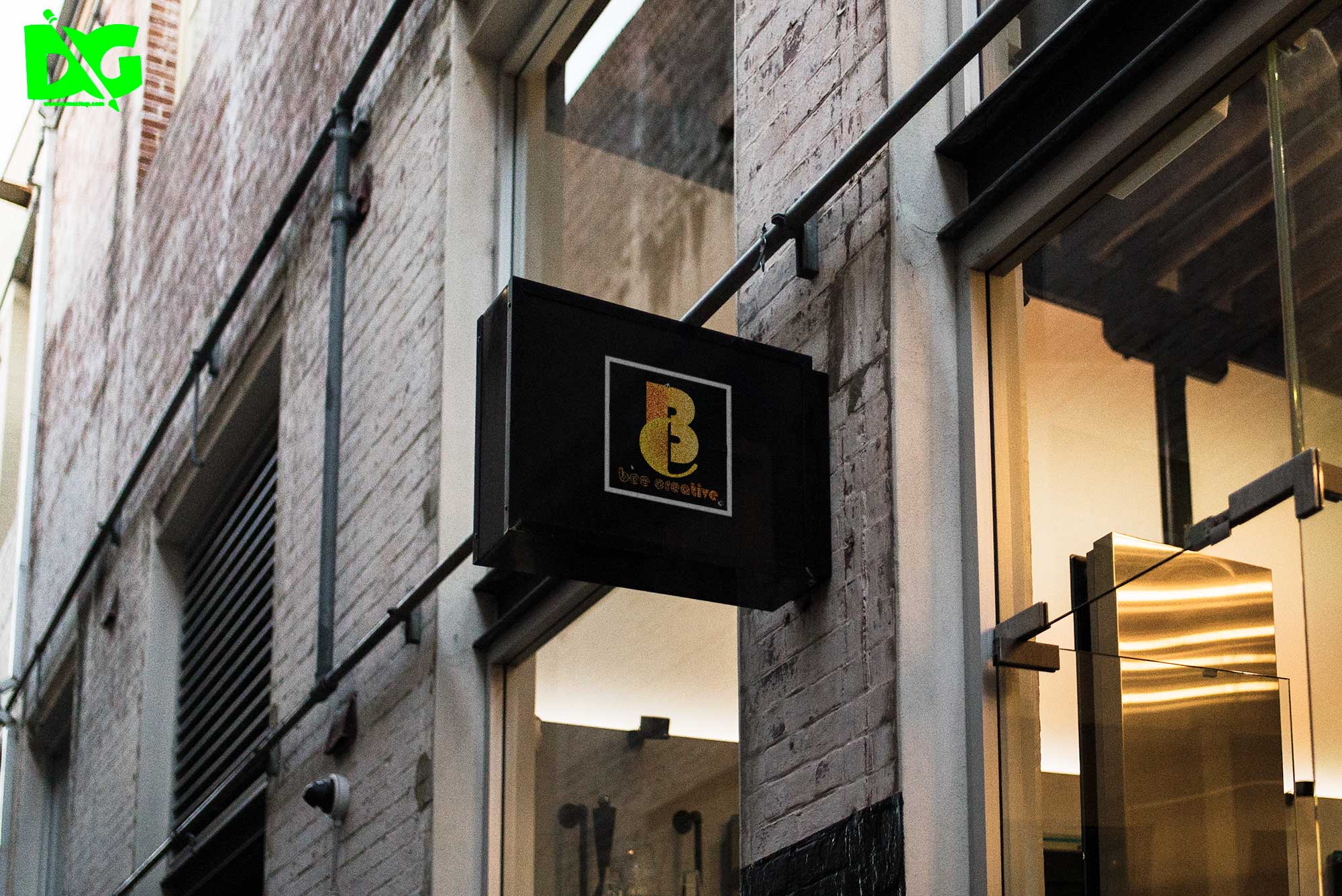 Street Shop Logo Mock-ups For Designers