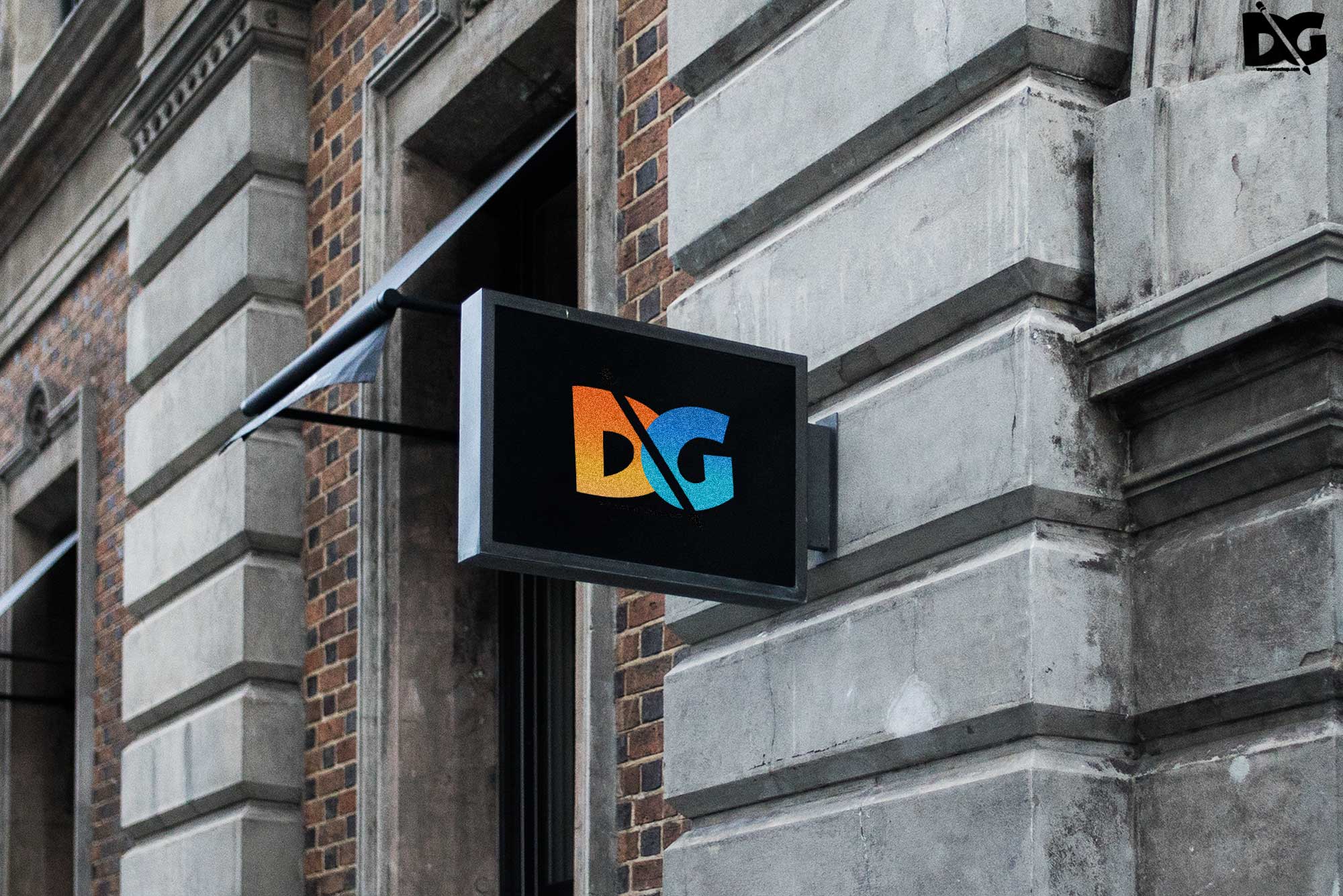 Street Shop Logo Mock-ups Download