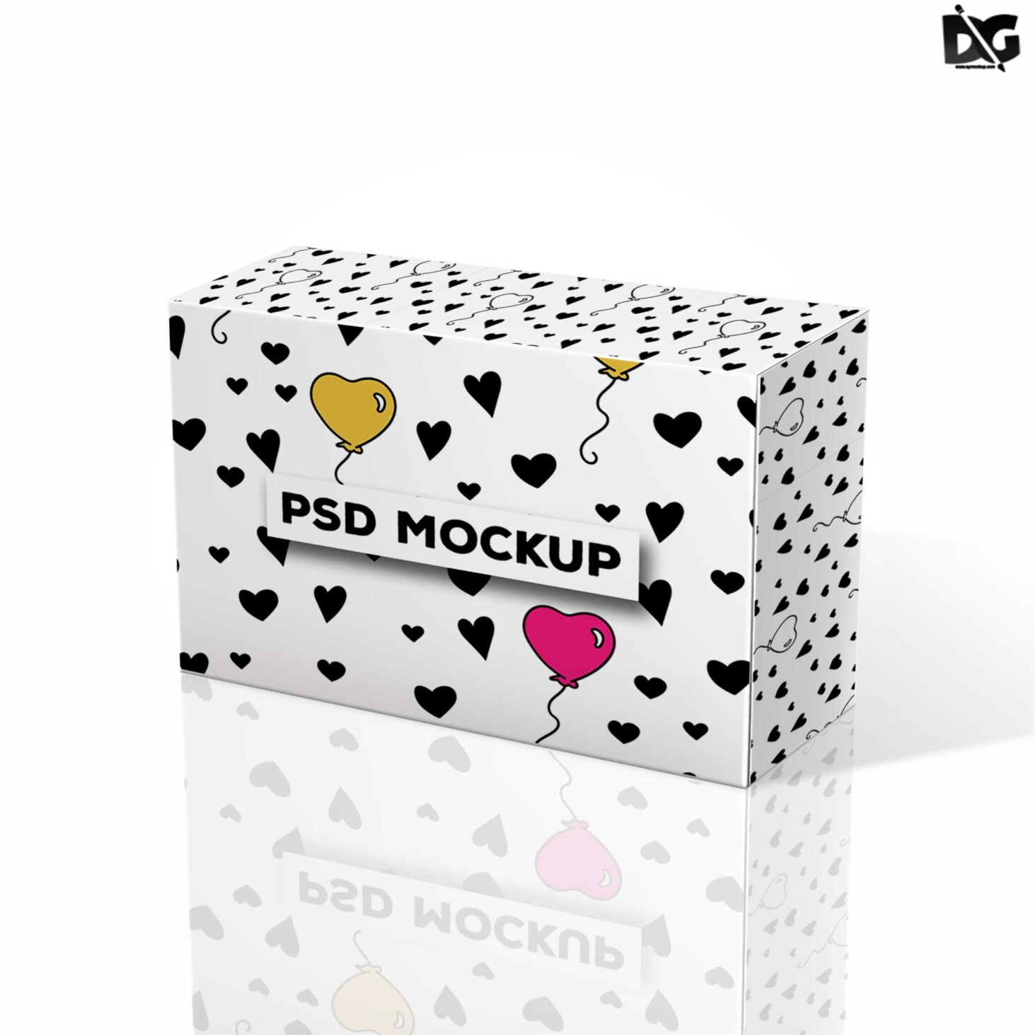 Free Rectangle Box Mockup Download