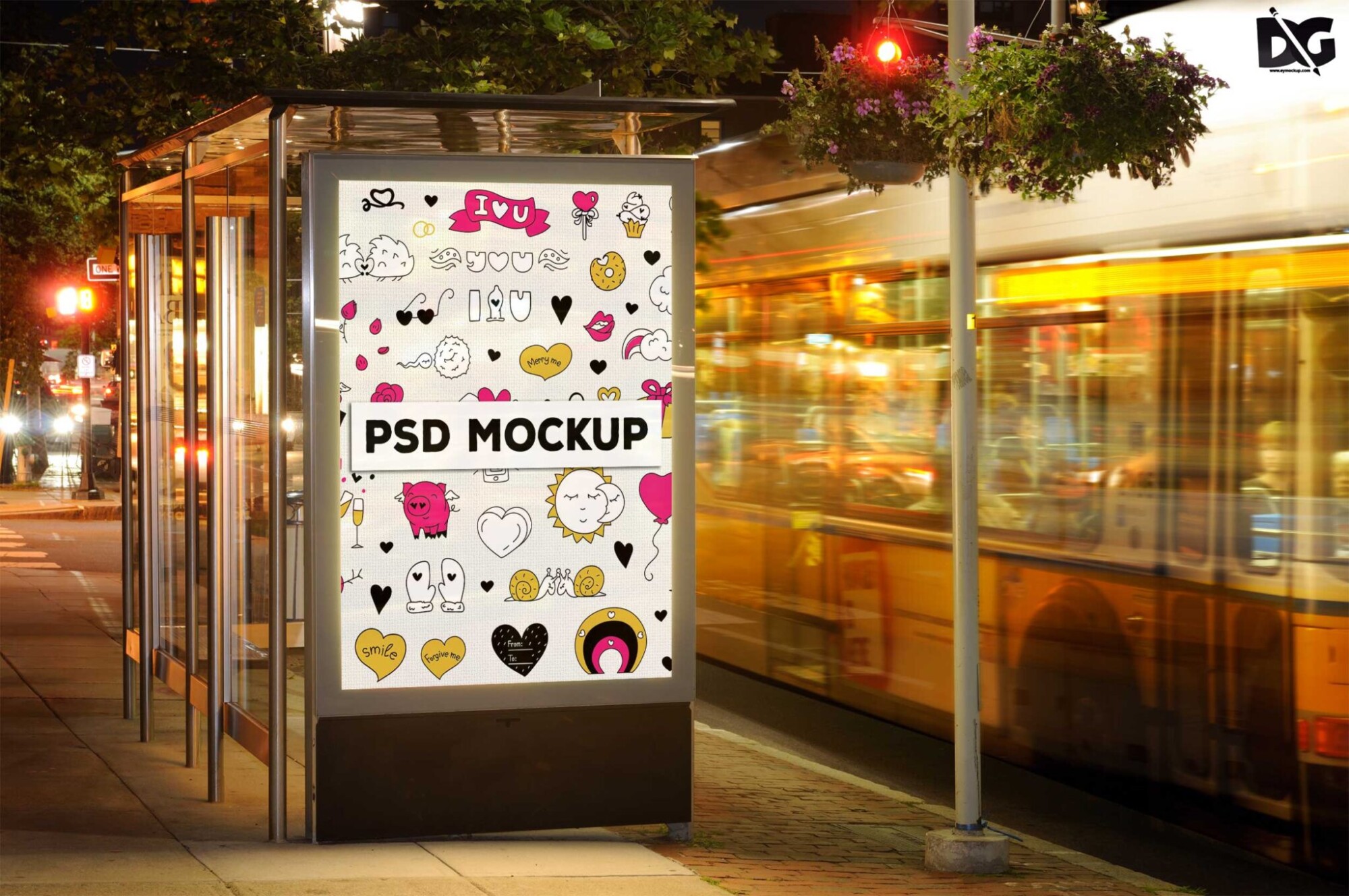 Free Rectangular PSD Mockup Download
