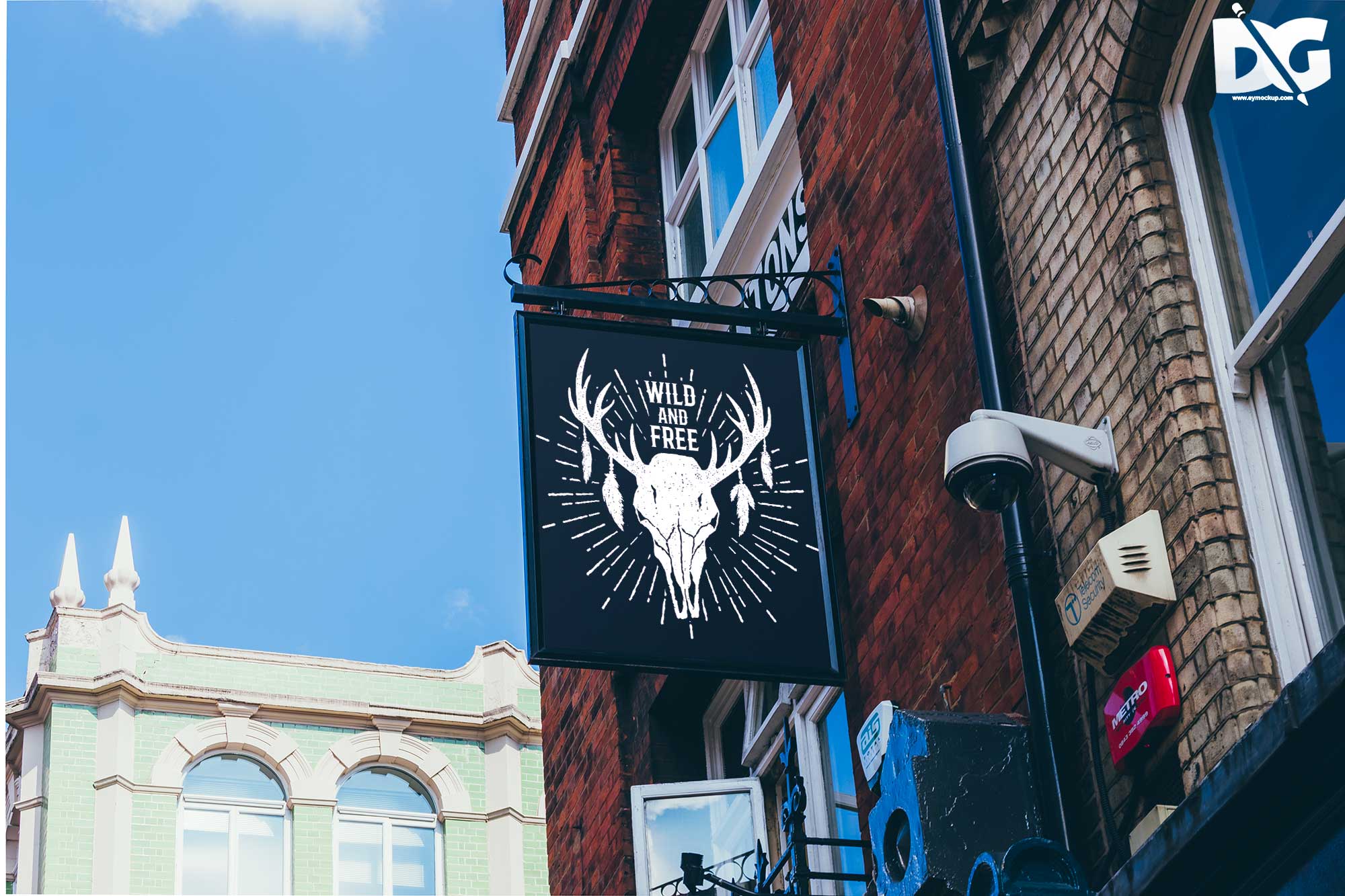 Free Sign Mockups For Creative Designers