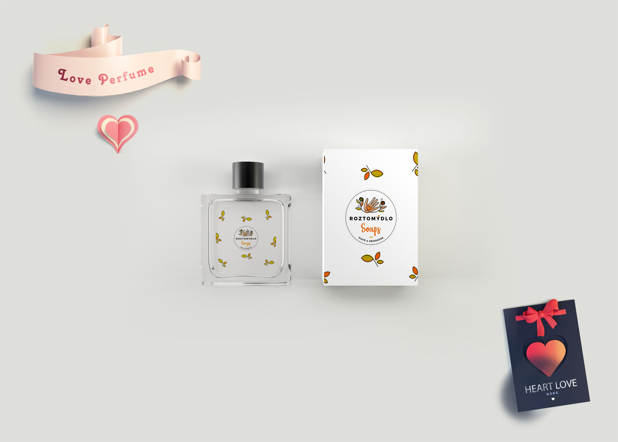 Elegant Perfume Bottle Mockup Download