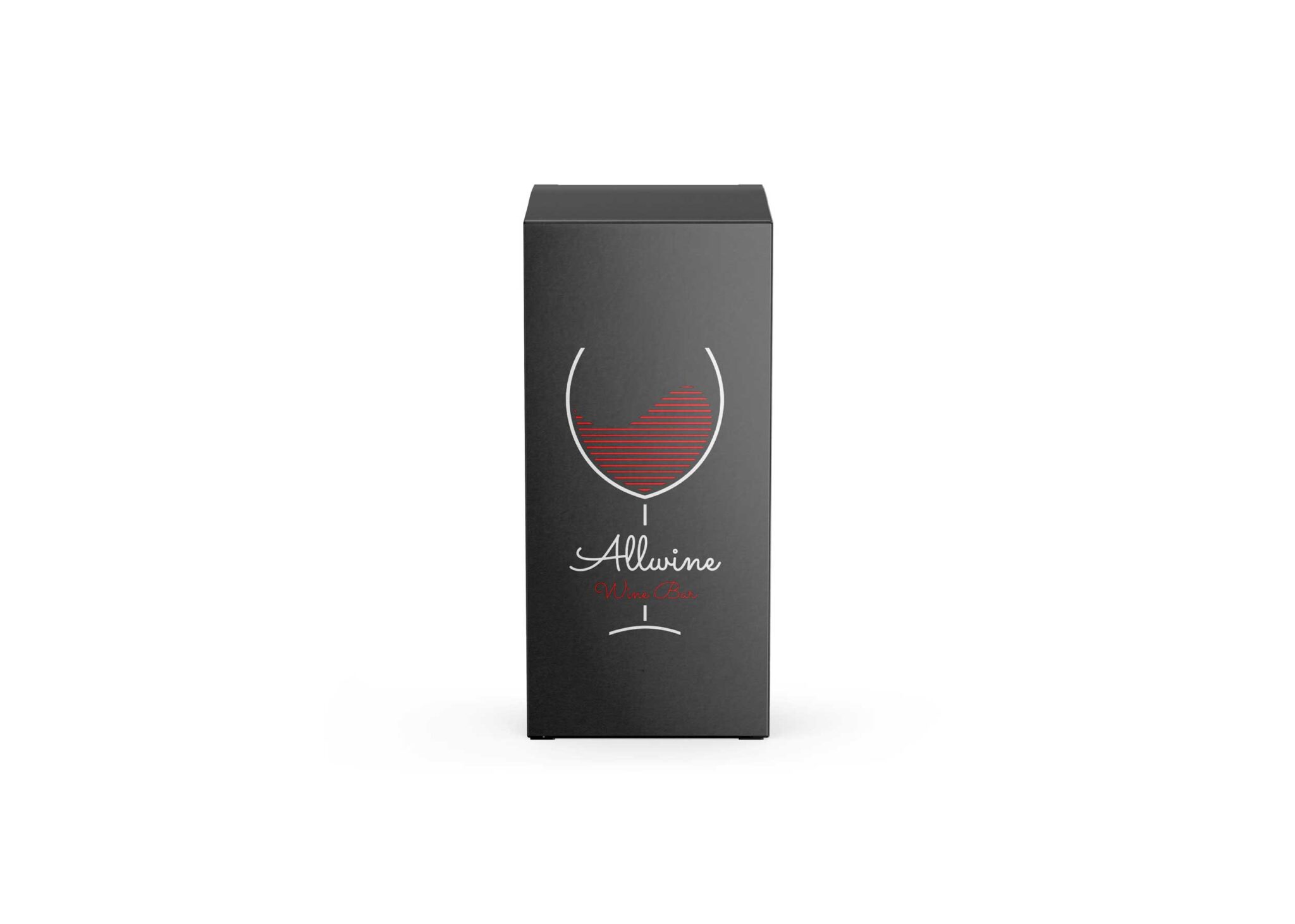 Free Premium Wine Box Mockup