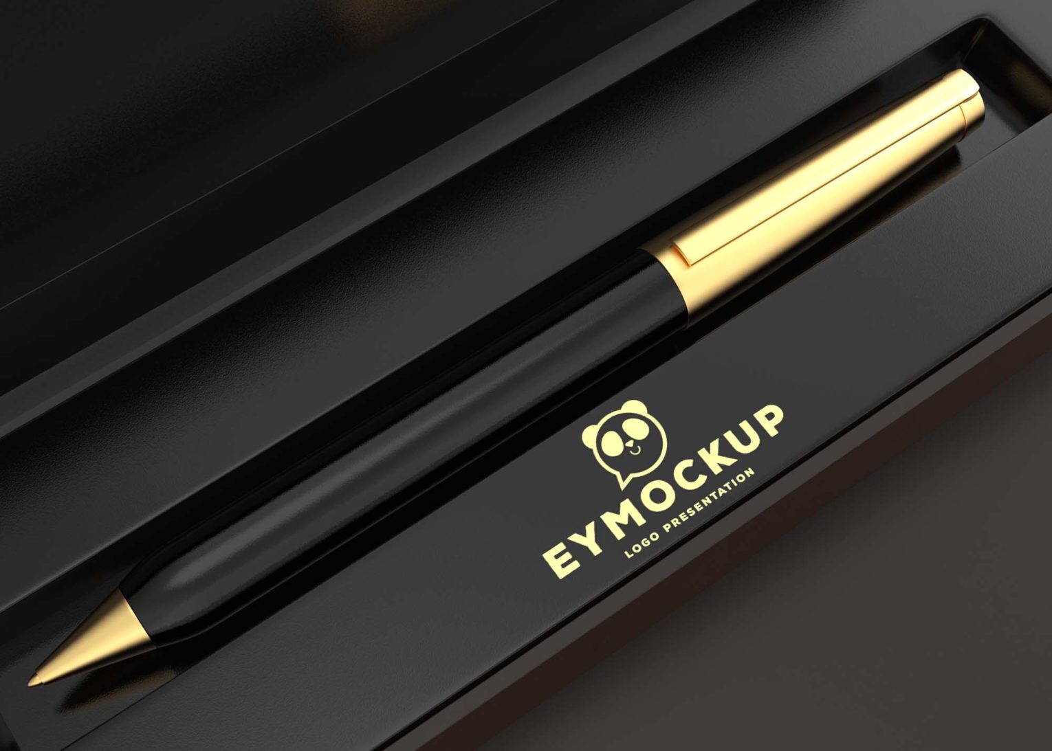 Elegant Pen Box Mockup Download