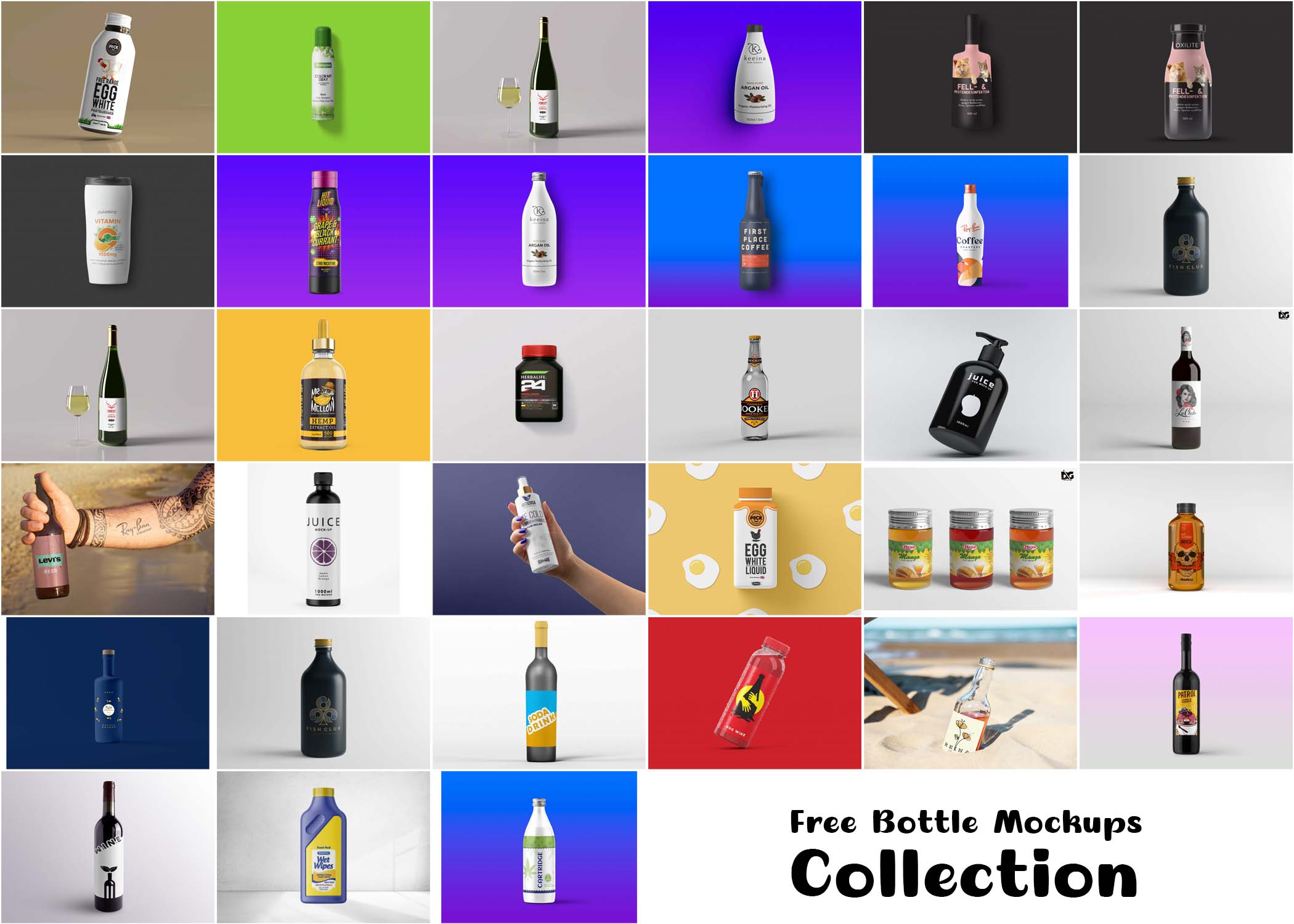 60+ Logo Mockup Collection