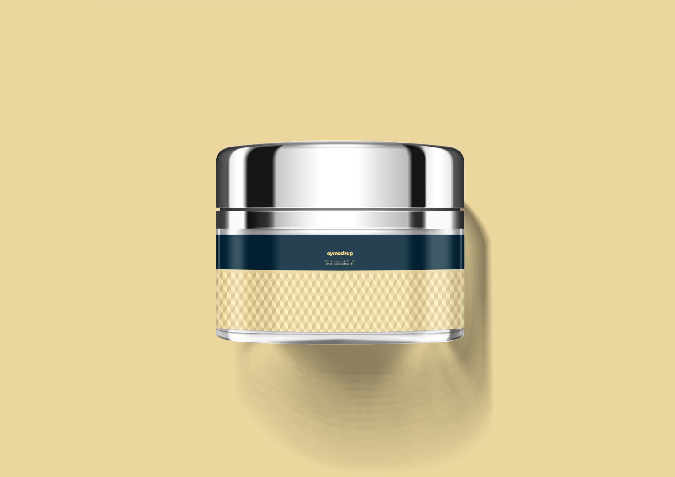 Download Free Simple Jar Mockup PSD